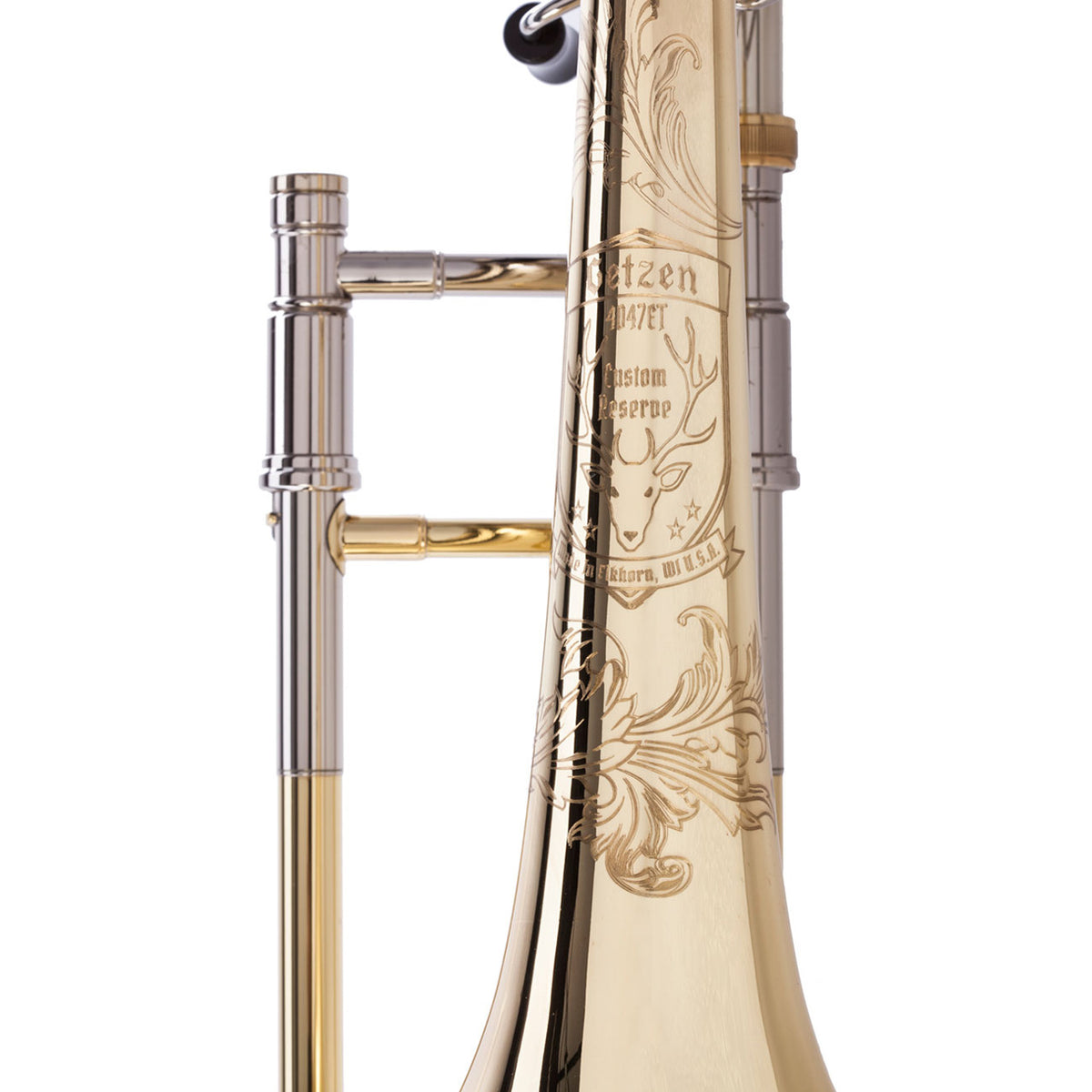 Getzen 4047ET Custom Reserve Large Bore Tenor Trombone | The Trombone ...